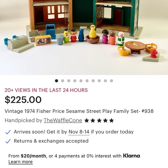 Fisher-Price | Toys | Fisherprice Sesame Street Play Family Set ...